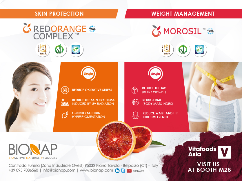 Bionap: Innovative and sustainable solutions at Vitafoods 2019