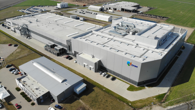 DSM opens extended manufacturing facility in Poland