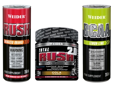 Weider launches three workout products with Sustamine