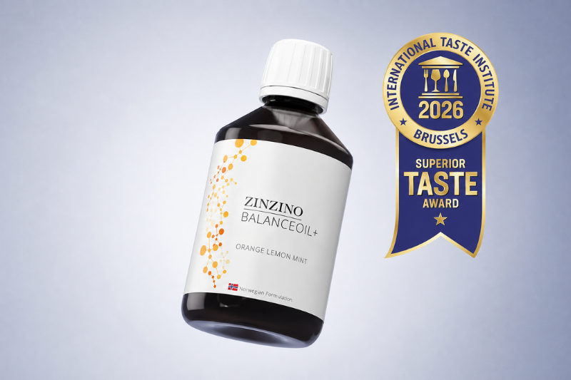 Zinzino's BalanceOil+ wins 2026 Superior Taste Award in blind ...